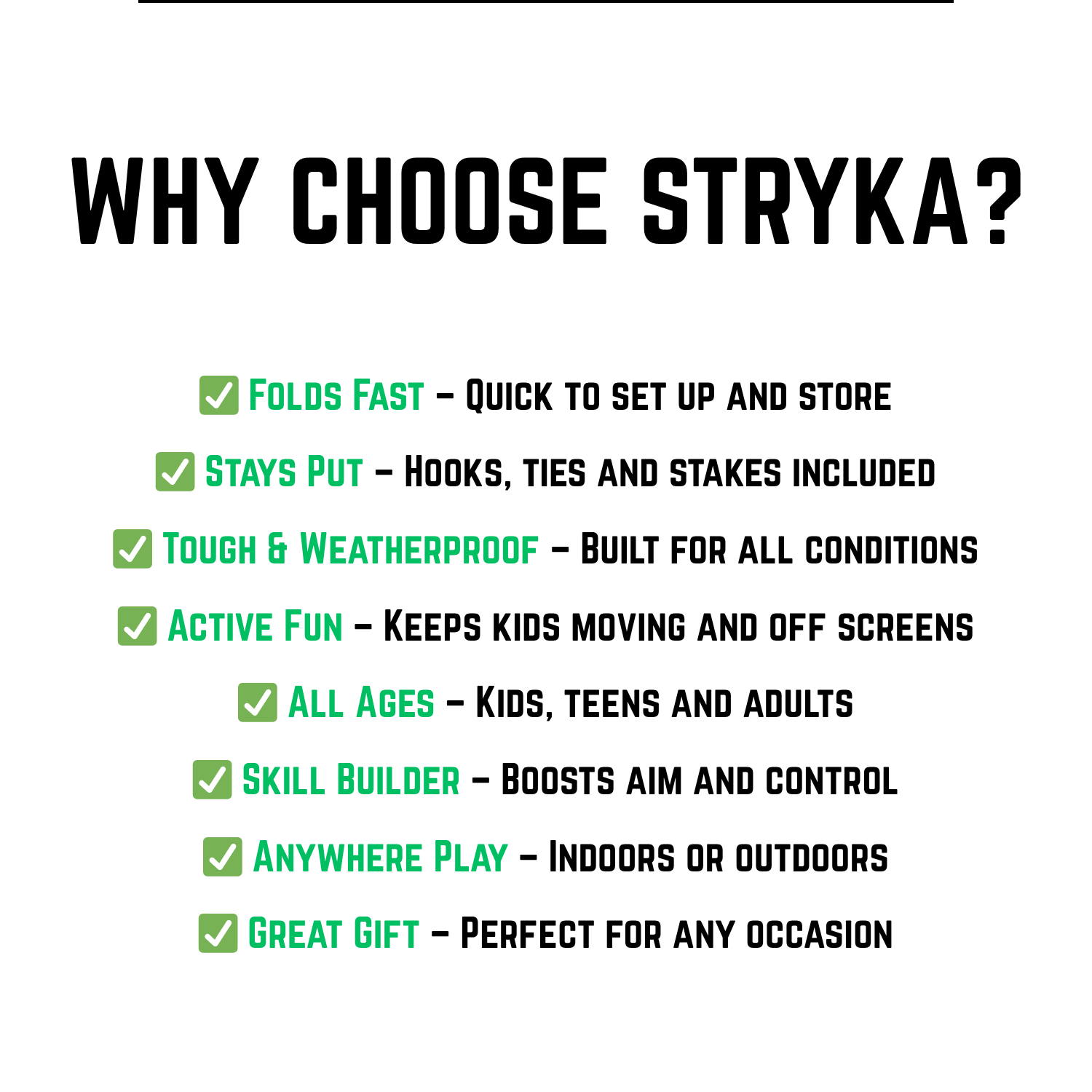 STRYKA™ | Top-Rated Football Target Game for Kids & Adults