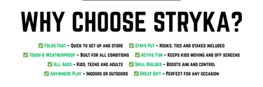 STRYKA™ | Top-Rated Football Target Game for Kids & Adults
